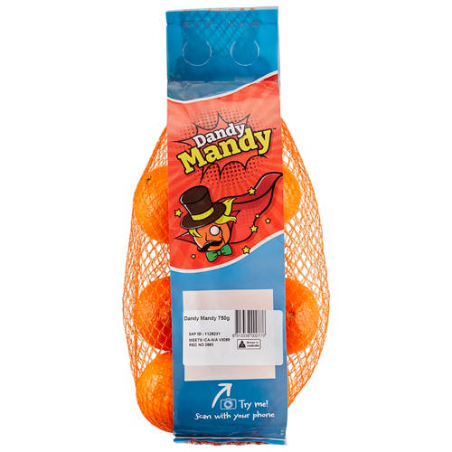 Dandy Mandy Mandarins 750g